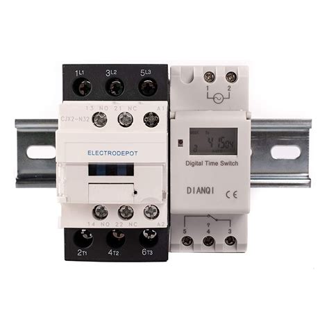 Contactor 30a 110120vac 3 Pole Normally Open 1no1nc
