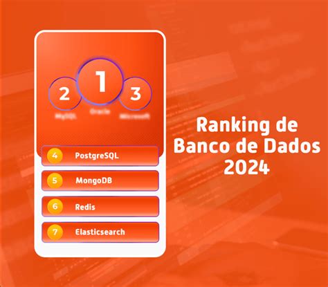 ranking bancos de dados mais populares em 2024 oserv tecnologia home