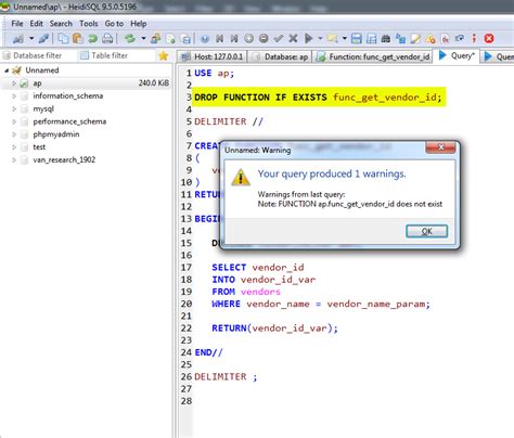 Disable Pop Up Warning When Dealing With If Not Exist Statement