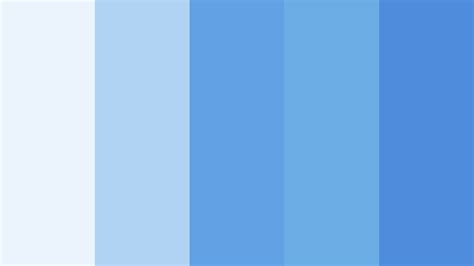 Selago Perano Cornflower Blue Seagull Havelock Blue Color