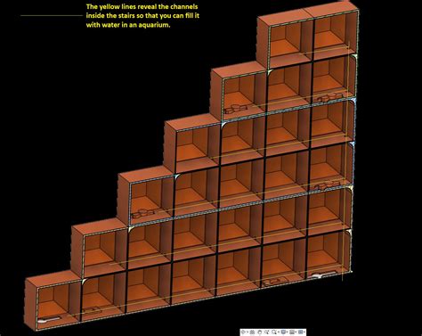 3d Printed Super Mario Block Staircase Retro Aquarium Decor Etsy