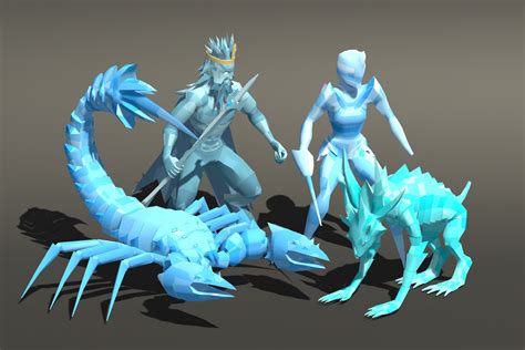 Medieval Fantasy Monsters Bundle 7 3d クリーチャー Unity Asset Store