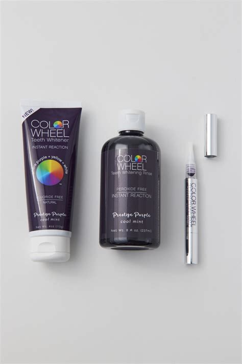 Toothpaste Color Chart