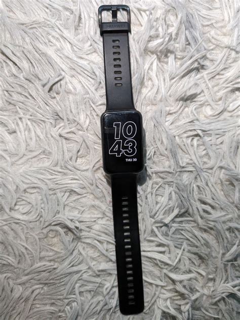 Huawei Watch Fit Men S Fashion Watches Accessories Watches On Carousell