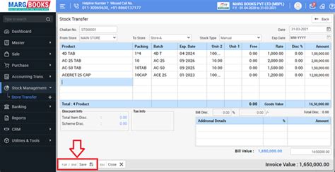 What Is The Process To Transfer Stock From One Store To Another Store