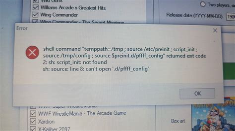 Shell Command Error Msg On New Flash · Issue 755 · Clustermhakchi2