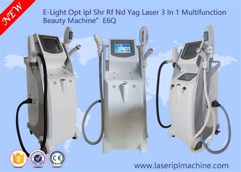 E Light Opt Ipl Shr Rf Nd Yag Laser 3 In 1 Multifunction Beauty Machine