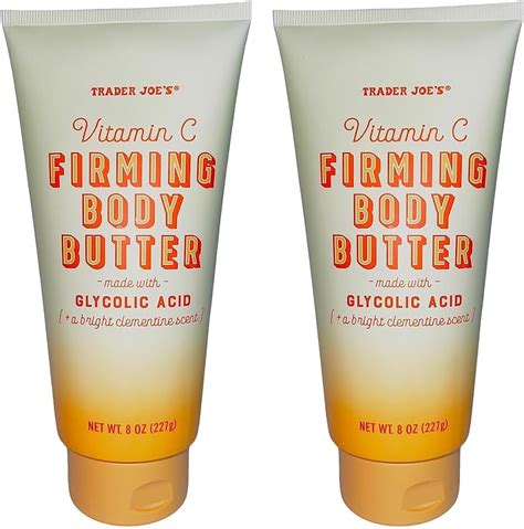 Amazon Com Trader Joes Vitamin C Firming Body Butter With Glycolic Acid Oz Pack Of