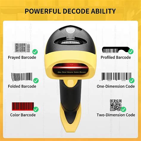 Netum Nt L8bl Pro Wireless Barcode Scanner With Bluetooth And Triple Connectivity For High