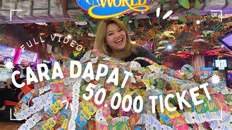 Cara Dapat 50000 Ticket Funworld Youtube