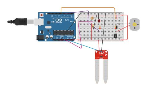 Circuit Design Sistema De Riego Tinkercad
