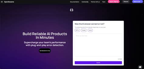 Opensesame Ai Model Error Detection And Correction Platform Aitoolnet