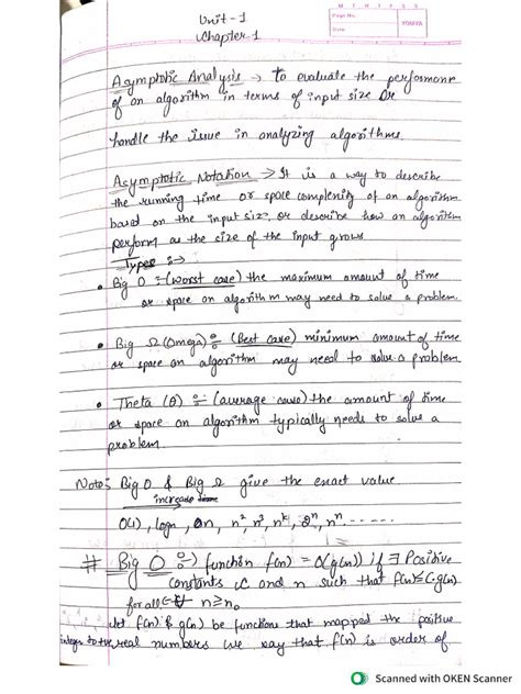Adsa Unit 1 All Pdf