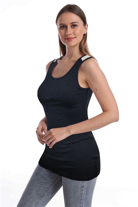 Everyday Elegance Womens Ribbed Tank Tops Fashion Trend