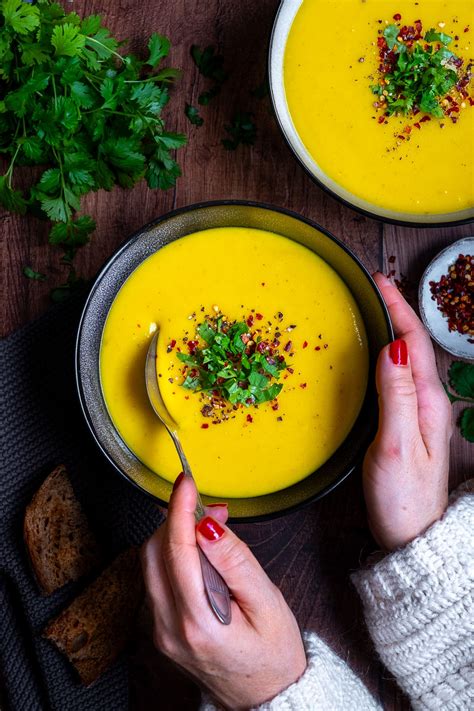 Spicy Parsnip Soup Vegan Easy Peasy Foodie