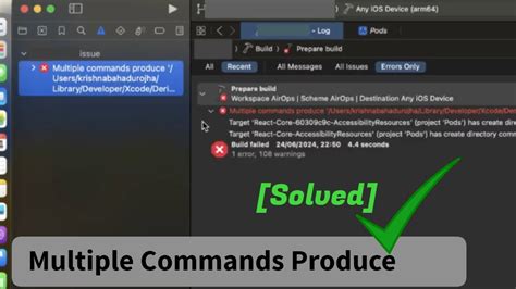 How To Fix Multiple Commands Produce While Creating Archive Youtube
