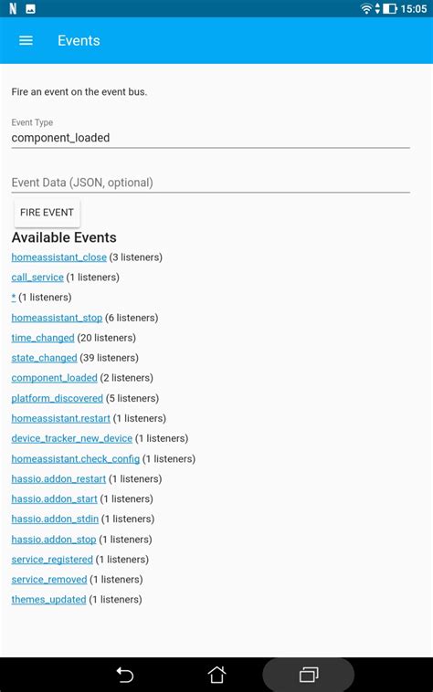 event types as triggers home assistant os home assistant community