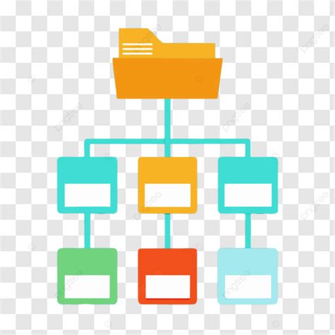 multicolored directory paths folder documents directory png