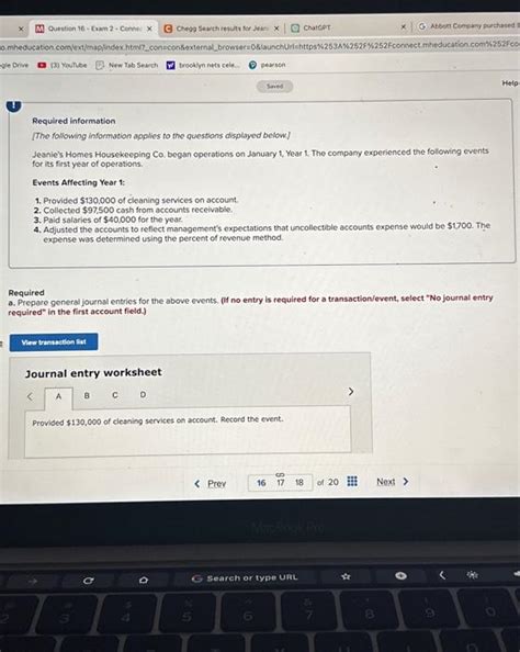 [solved] Required Information [the Following Information A