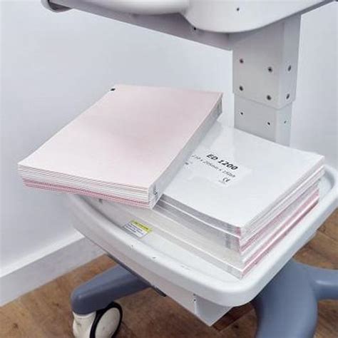 Used Electrocardiogram Ecg Edan Se12 On Cart For Sale At Art Medica