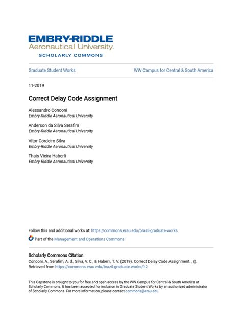 Correct Delay Code Assignment Pdf Airlines Airport
