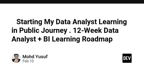 🚀 Starting My Data Analyst Learning In Public Journey 12 Week Data