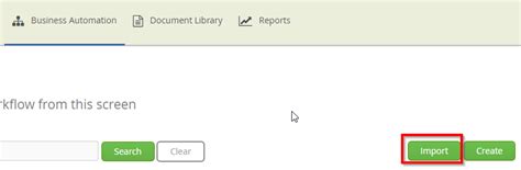 How Do I Import A Workflow Mitratech Success Center