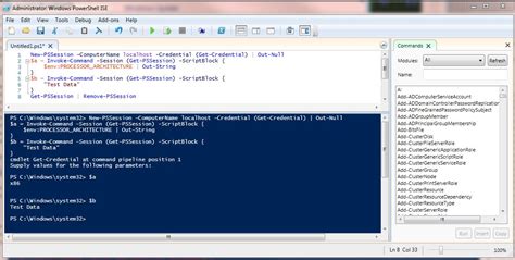 Powershell Get Variables From Remote Machine And Store Them In An
