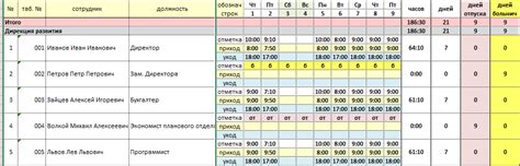 Приход уход сотрудников Excel Word и Excel помощь в работе с программами