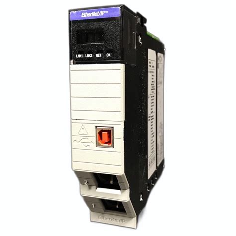 Used Allen Bradley 1756 En2tr Controllogix Interface Module 58 Off