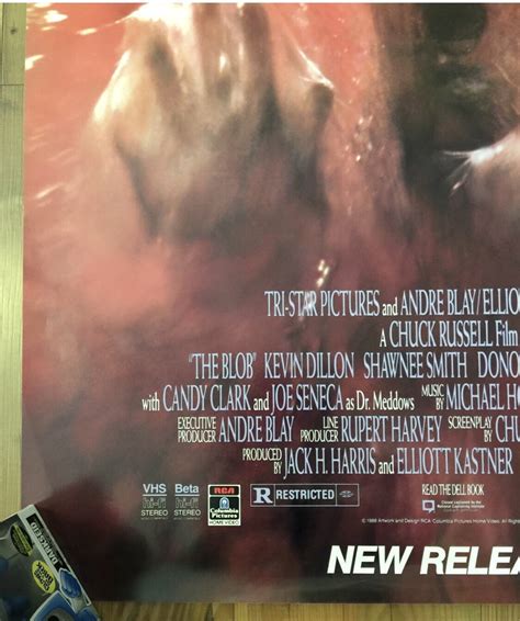 The Blob 1988 Original Poster