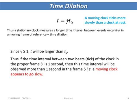 L17 18 Lorentz Transformation Length Contraction And Time Dilation Pdf