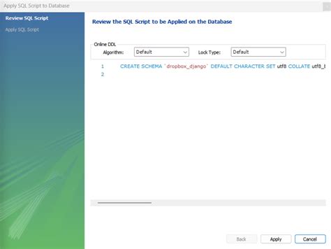 django 와 mysql 연결하기 1 mysql db 생성하기