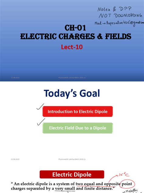 Dipoles Pdf Torque Dipole