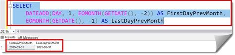 How To Get Previous Month Data From Current Date In Sql Server Sql