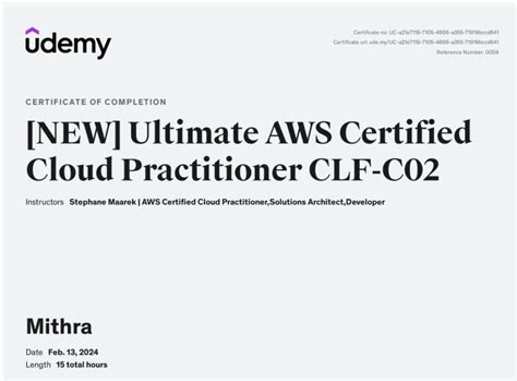 mithra rajan on linkedin aws cloudcomputing udemy