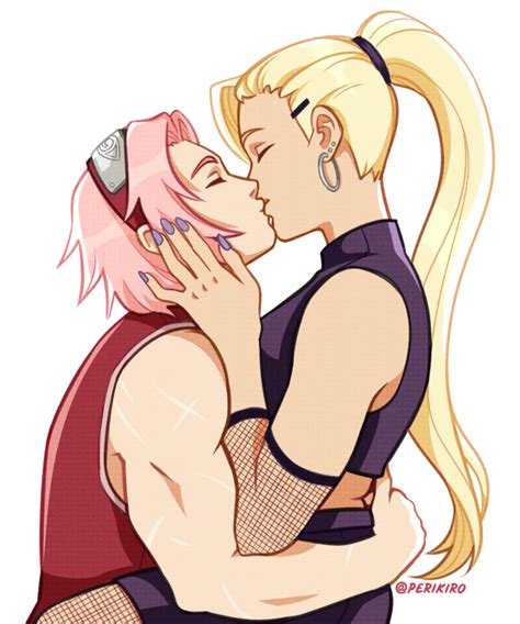 Ino X Sakura Kiss