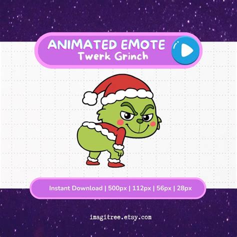 Grinch Twerk Etsy