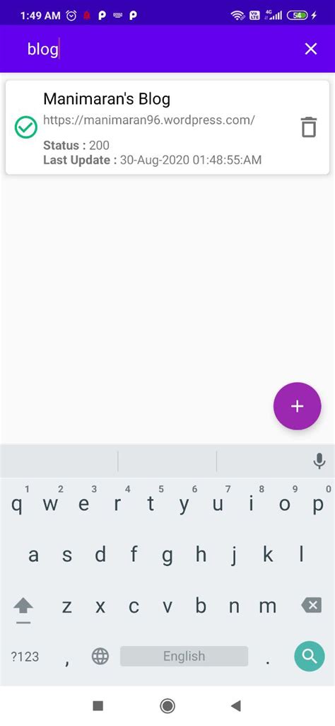 Website Monitor This App Helps To Monitor Your Websites Periodically With Notification