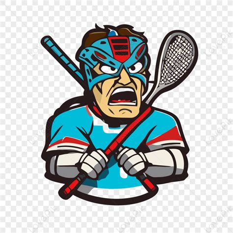 라크로스 골키퍼 벡터상표만화클립 아트 Png 일러스트 무료 다운로드 Lovepik
