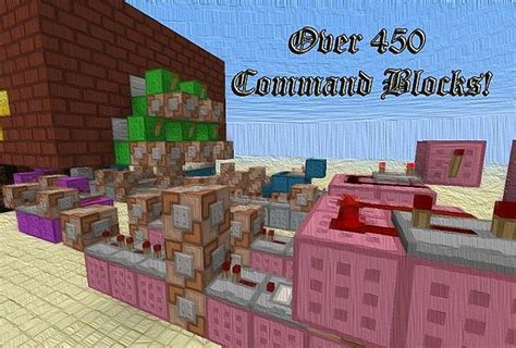 Conways Game Of Life By Drakonslof Over 450 Command Blocks Minecraft Map