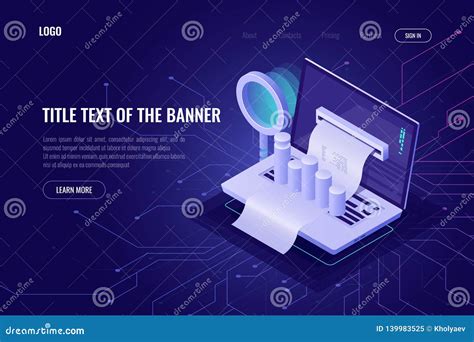Data Magnifying Glass Isometric Stock Illustrations 1 601 Data Magnifying Glass Isometric