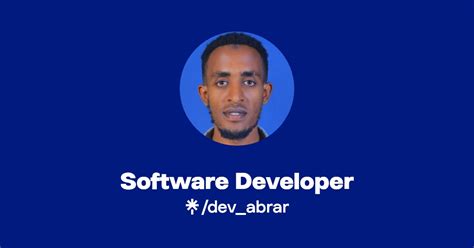 software developer linktree