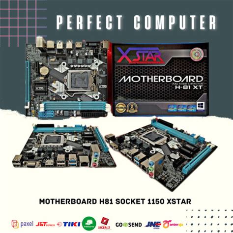 Jual Motherboard H81 Socket 1150 Xstar Kota Bandung Perfect Comp