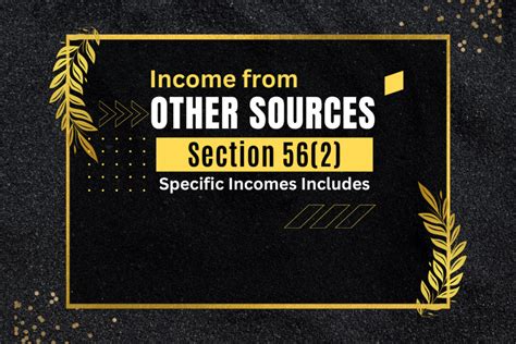Deductions Allowed From “income From Other Sources” [section 57] Direct And Indirect Taxes