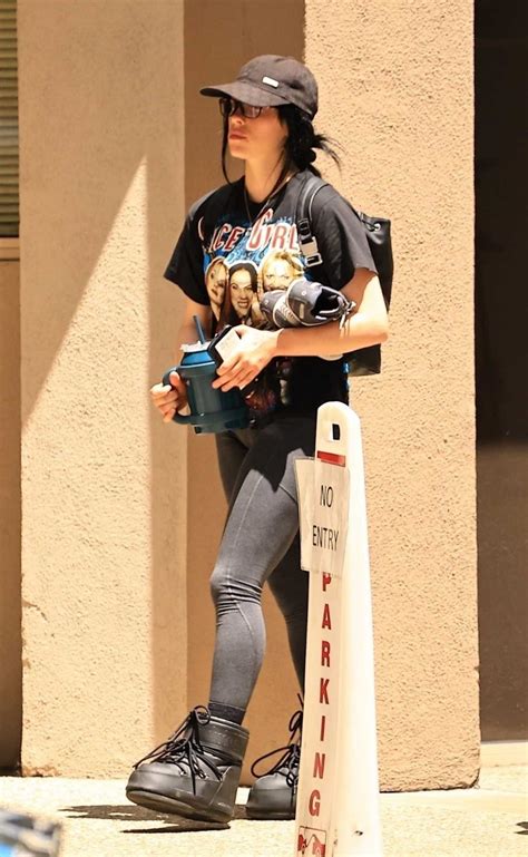 Billie Eilish In A Black Cap Leaves The Gym In Los Angeles 06202023