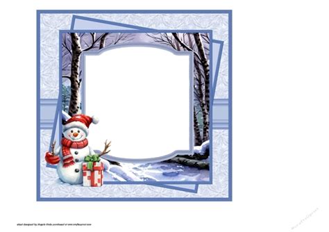 Snowman And T Insert Cup12428848 Craftsuprint