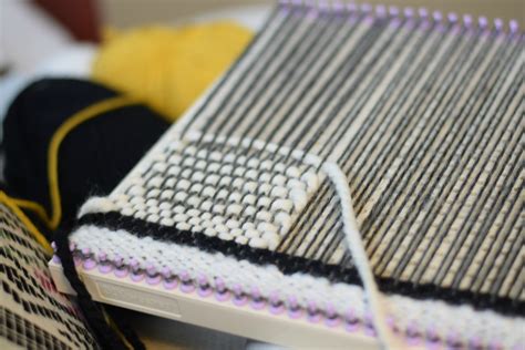 Lap Loom Woven Wall Hanging Mama In A Stitch