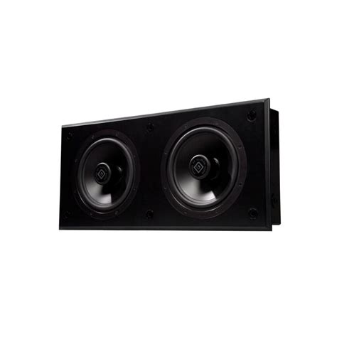 Induction Dynamics Sw4 Iw 10 In Wall Dual Subwoofer Black Gloss