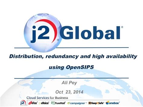 pdf distribution redundancy and high availability using opensips